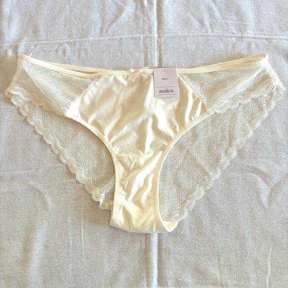 Auden | Intimates & Sleepwear | Auden Panties Lace Creamy White Sz L ...